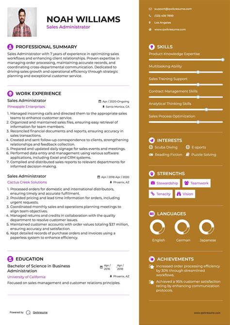 10 Sales Administrator Resume Samples And Templates For 2026