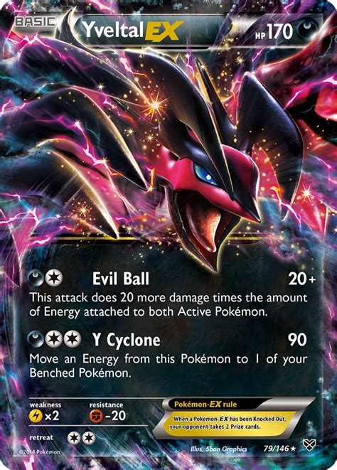 Check De Actuele Waarde Van Je Yveltal Ex 79146 Kaart Uit De Xy Set