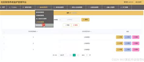 基于springboot的社区智慧养老监护管理系统【附源码】 基于springboot的社区智慧养老监护管理平台 csdn博客