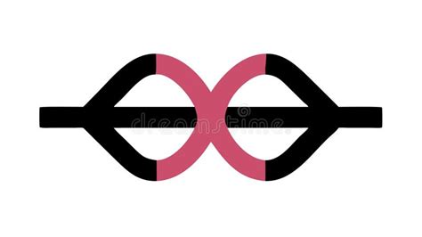 Abstract Infinity Loop Symbol Endless Connection Vector Icon Vector Design Generative Ai Stock