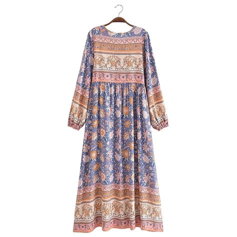 Blair Midi Dress Blue Boho Gypsy Dresses Australia Boheme Junction