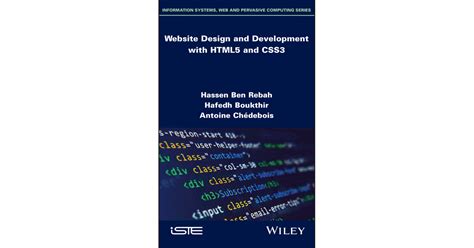 website design and development with html5 and css3 [book]