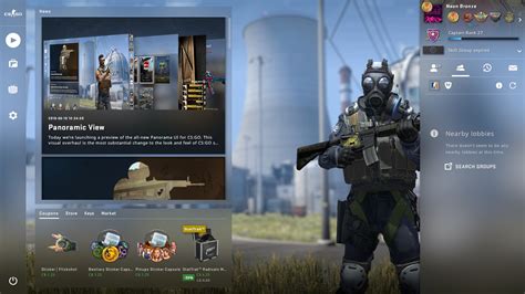 CS GO S UI Update Is A Needed Upgrade PC Gamer