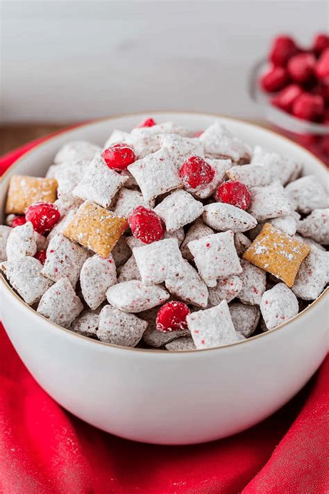 Cherry Chex Mix