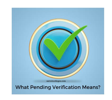 What Does Pending Verification Mean South African Tvet Colleges