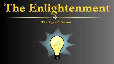 The Enlightenment Important Figures Of The Enlightenment Youtube