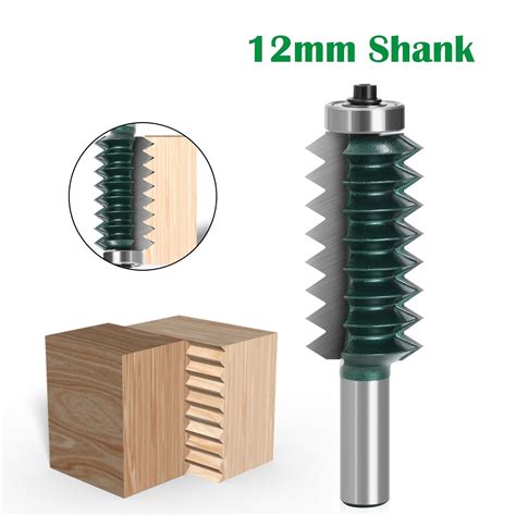 Finger Joint Router Bit With 12mm Shank Finger Reversible Joint Glue Joint Router Bit Milling