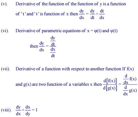 Differential Coefficient Formula Formula In Maths