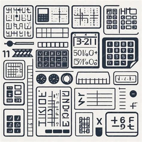 premium ai image calculating with mathematical formulas