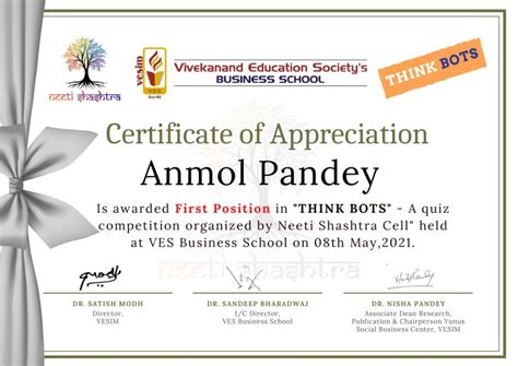 Anmol Pandey On Linkedin Victory Learning Vbs 12 Comments