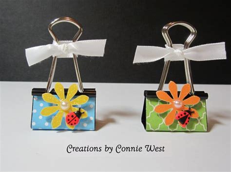 Binder Clip Creations