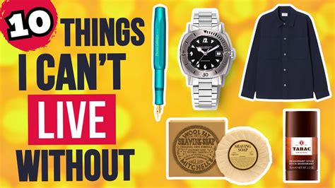 10 Items I Cant Live Without Essential Items For Daily Life Youtube