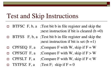 Ppt Pic18f Programming Model And Its Instruction Set Powerpoint