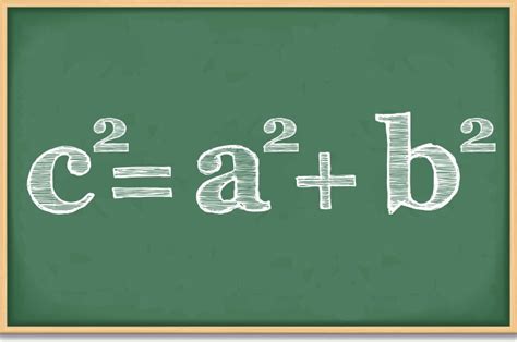 Pythagoras Theorem Icon Royalty Free Vector Image