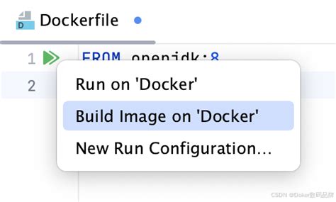 Intellij Idea Docker集成idea集成docker Csdn博客