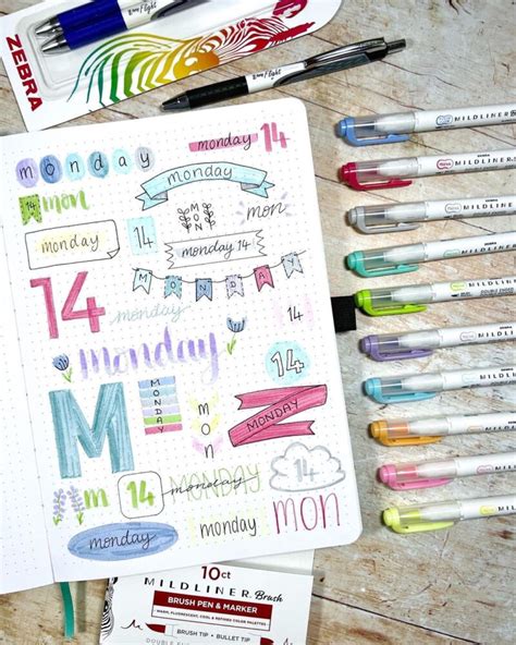 Easy And Fun Header Ideas For Cute Notes Masha Plans