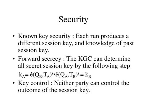 Ppt Identity Based Authenticated Key Agreement Protocol Based On Weil Pairing Powerpoint