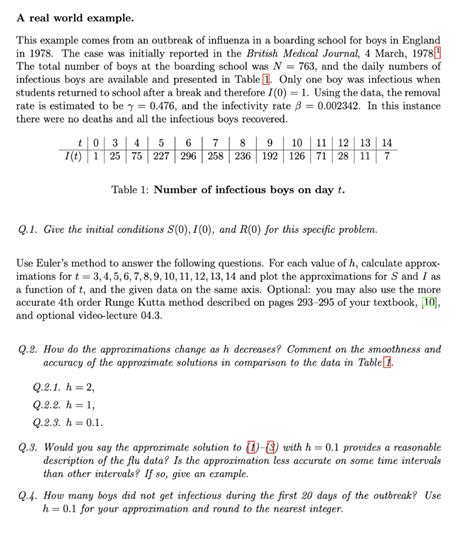 Solved A Real World Example This Example Comes From An