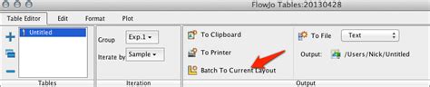 Tables In Layouts Flowjo Documentation Flowjo Documentation