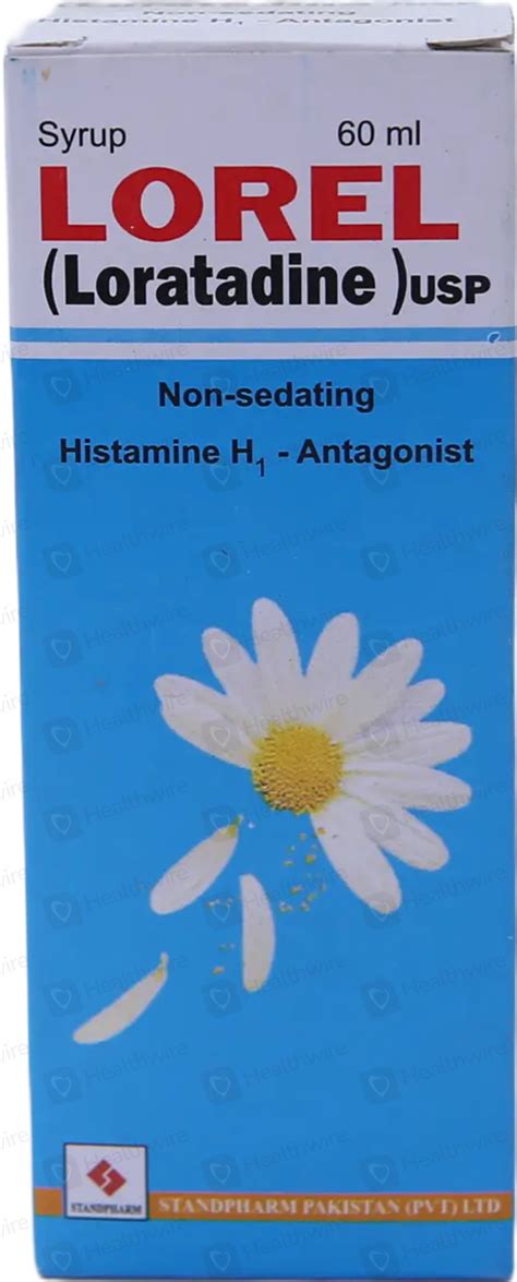 Lorel 5mg 5ml 60ml Syrup Price In Pakistan Uses Dosage Side Effects