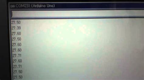 Arduino Uno Lm35 온도센서로 온도측정하기 Youtube