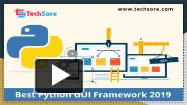 Best Python GUI Framework Presentation Free To Download