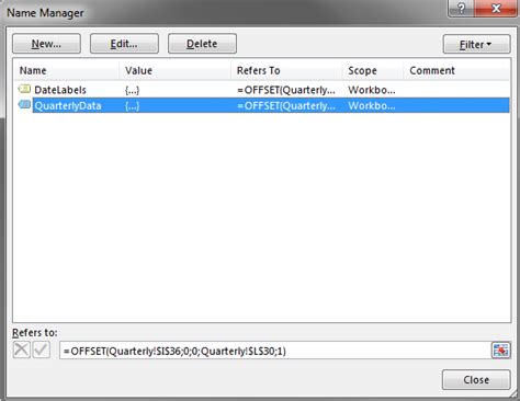 How To Create Dynamic Quarterly Charts In Excel Generalist Lab