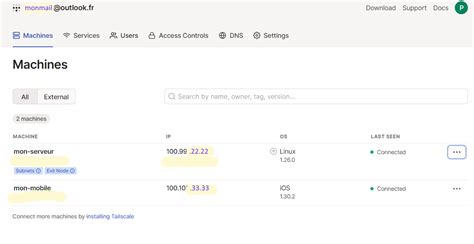 Tailscale Connecter Ha Via Un Mesh Vpn Network Réseau Home Assistant Communauté Francophone