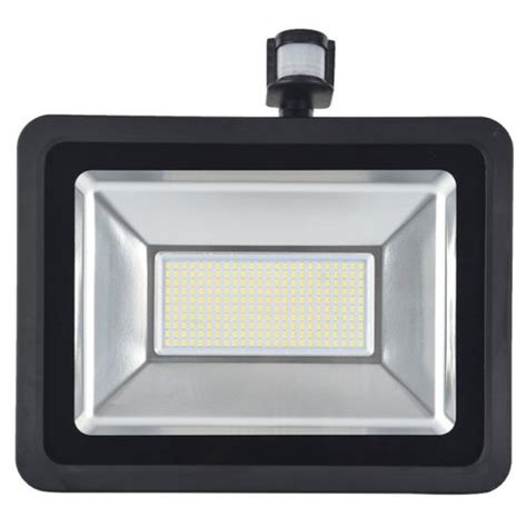 W W Equiv Led Motion Sensor Floodlight Warm White