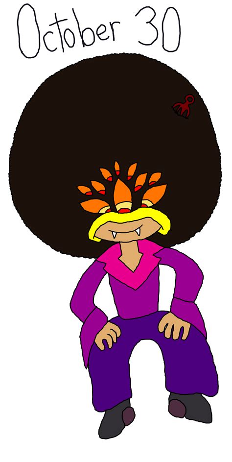 Halloween Countdown 30 Afro Darcy Wu By Ktd1993 On Deviantart