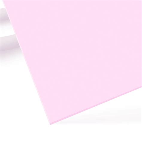 3mm Frosted Pink Acrylic Sheet Plexiglass 3pcs