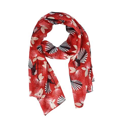 Flirting Fantails Scarf