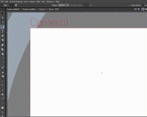 Vector Fill Tool Does Not Detect Areas Between Geometric Shapes Issue Opentoonz