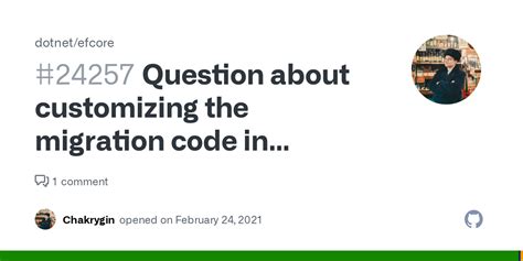 Question About Customizing The Migration Code In Designer And Model Snapshot Files · Issue