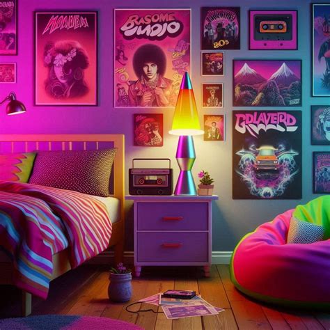 80s Themed Bedroom Decor
