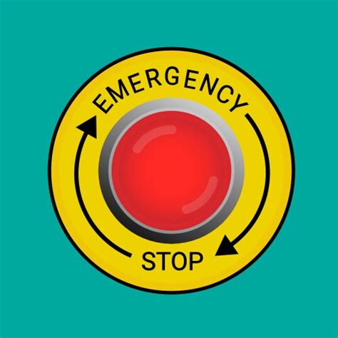 Emergency Stop Button Vector Images Over 2 100