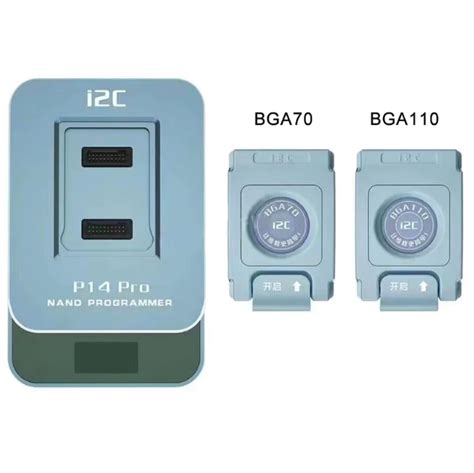 I2C P14PRO Nand Flash Programmer Package A Machine BGA70 BGA110 Module CME Distribution Sdn Bhd