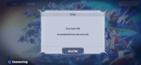 Gundam Mobile Suitposting Anyone Else Getting This Error Logging In