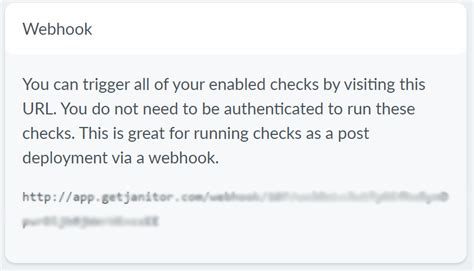 using webhooks with laravel forge deployments janitor