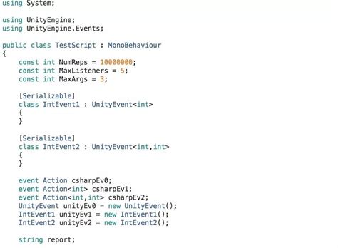 unityevent与c 事件系统性能对比 c unityevent 效率 csdn博客