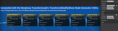 Transformorph Multiplayer Skeletal Mesh Customization Ue Marketplace Epic Developer