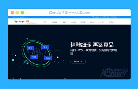 Jquery网站导航加轮播图
