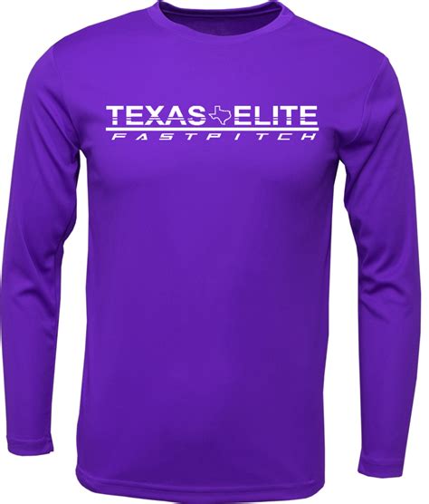 Team Spirit Coach Drifit Long Sleeve Adult Sizes Multiple Colors