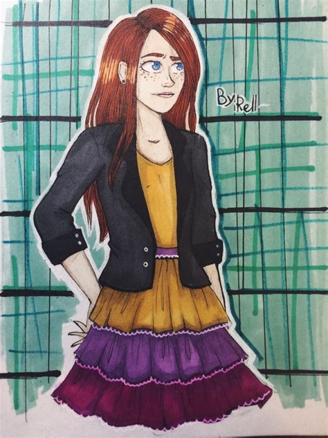 Wendy Corduroy Gf Арт Gf Art Gf Персонажи Gravity Falls