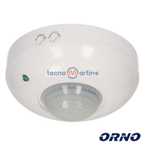 Detector Movimento PIR Branco ORNO TecnoMartins Pt