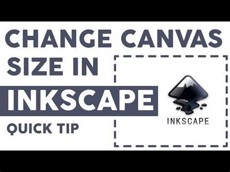 Inkscape Change Canvas Size Tutorial