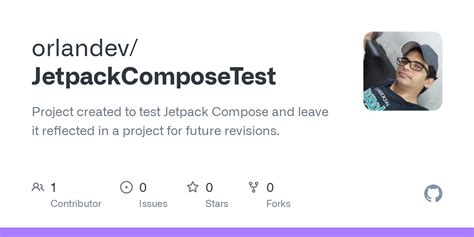 Github Orlandev Jetpackcomposetest Project Created To Test Jetpack Compose And Leave It