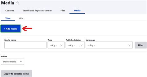 Uploading Files To Media Drupal Documentation For Scls