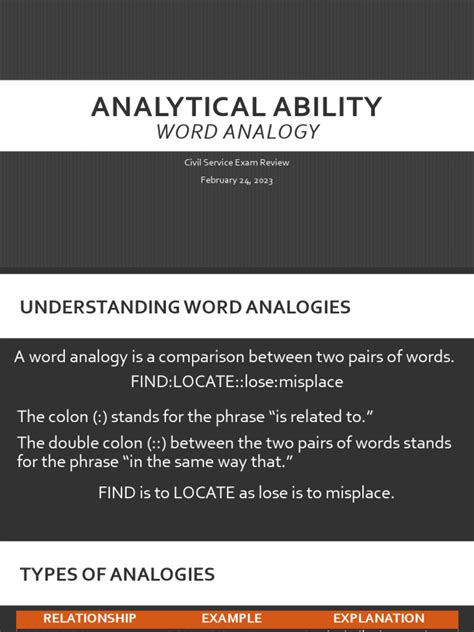 Analytical Ability Pdf