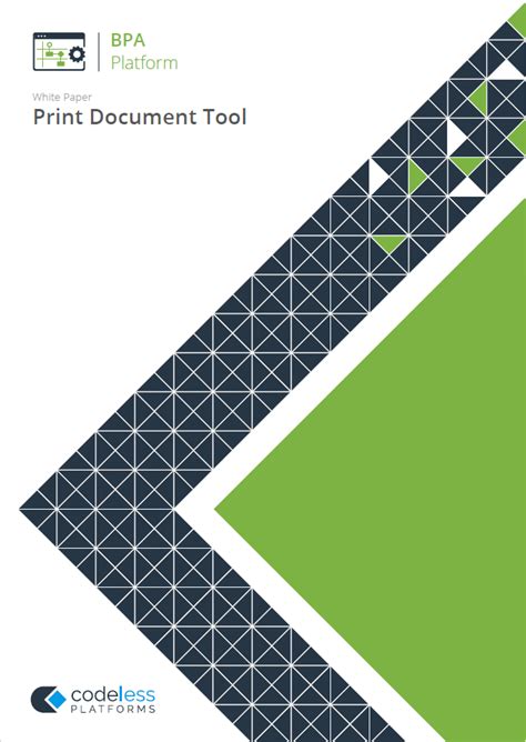 Print Document Tool Codeless Platforms